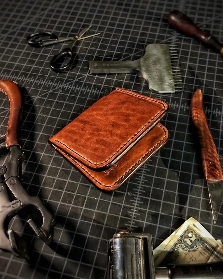 Tiny Tim Wallet — Mascon Leather
