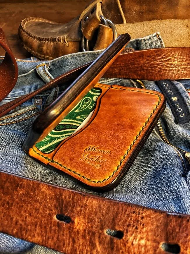 Tiny Tim Wallet — Mascon Leather