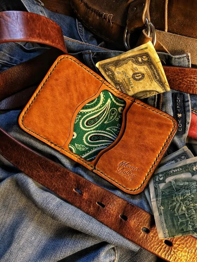 Tiny Tim Wallet — Mascon Leather