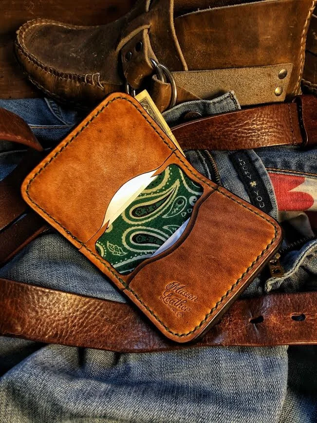 Tiny Tim Wallet — Mascon Leather