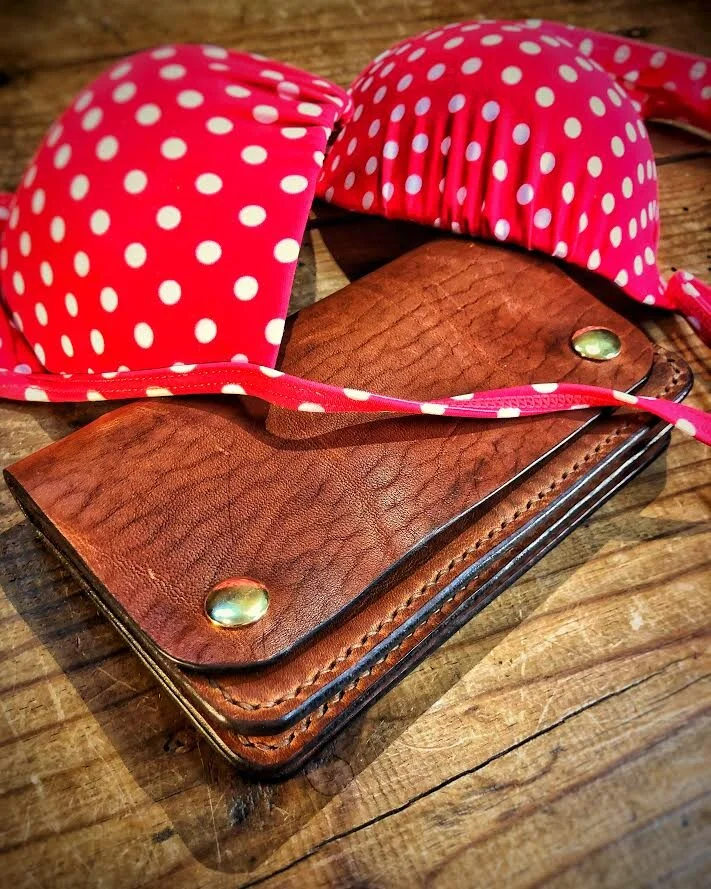 Brando Biker Wallet — Mascon Leather