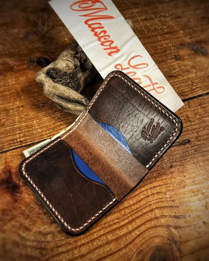 Tiny Tim Wallet — Mascon Leather