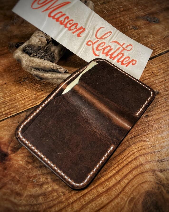 Tiny Tim Wallet — Mascon Leather