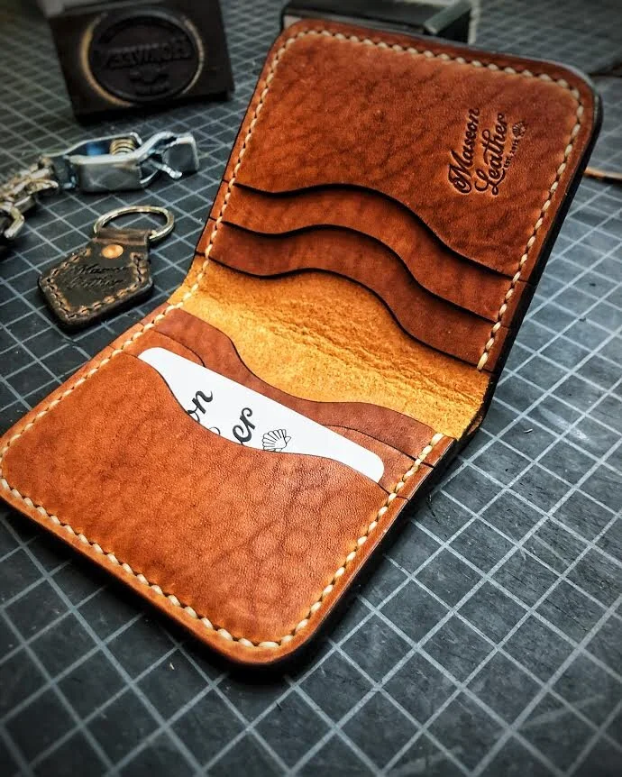 Tiny Tim Wallet — Mascon Leather
