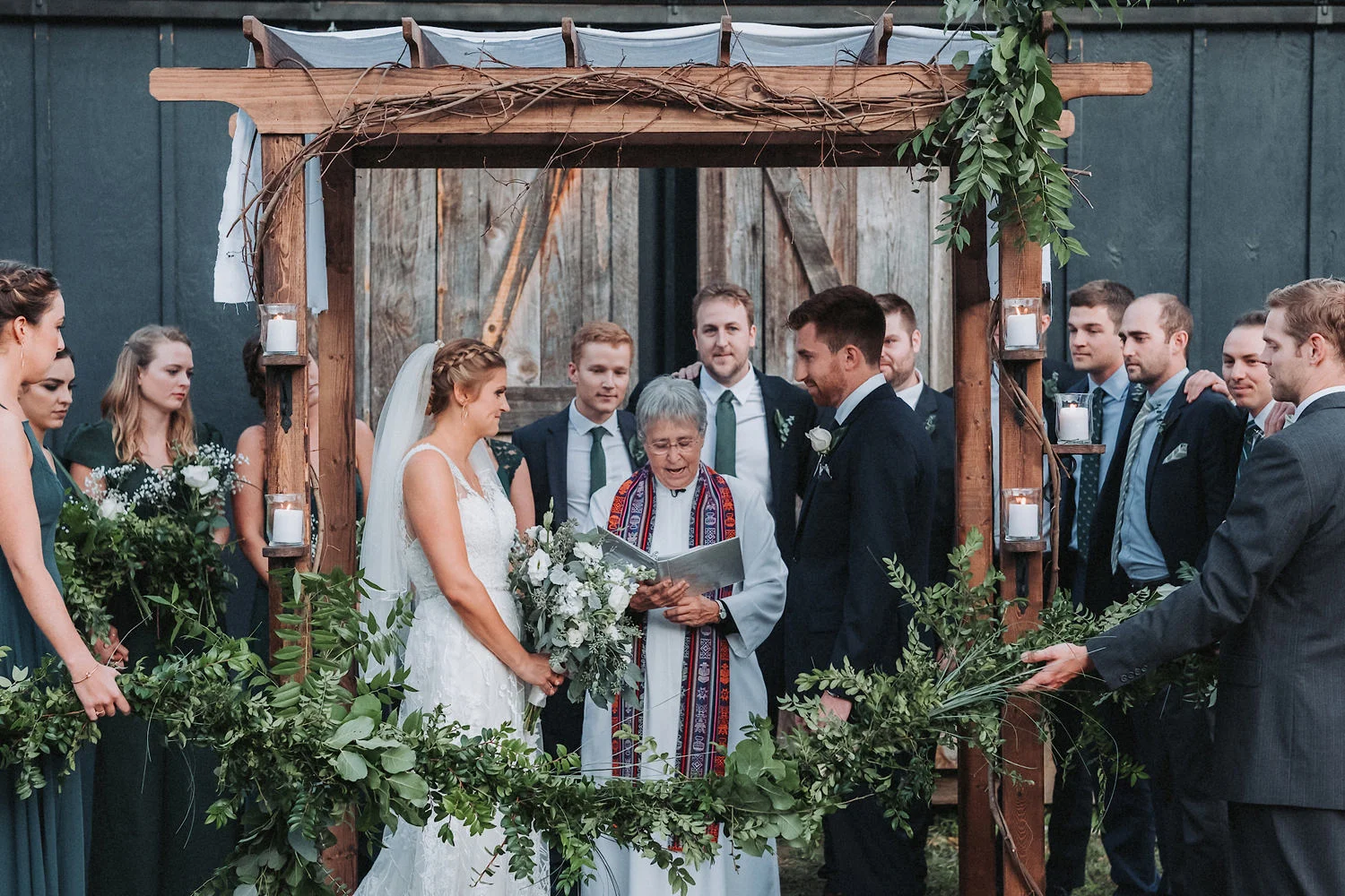 Carly & Ben's 1870 Farm Wedding | John Branch IV Photography