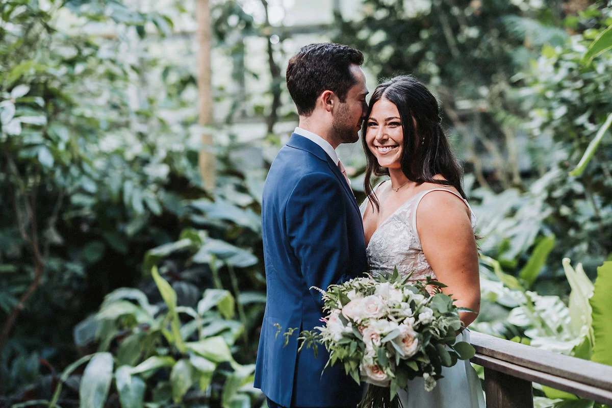Amanda & Alex's Brooklyn Botanical Garden Wedding | Brooklyn, NYC ...