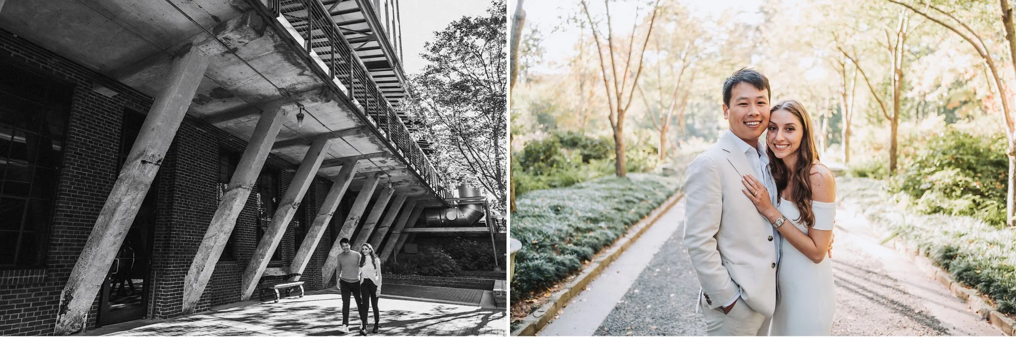 Francesca & George's Duke Gardens Engagement | John Branch IV Photography