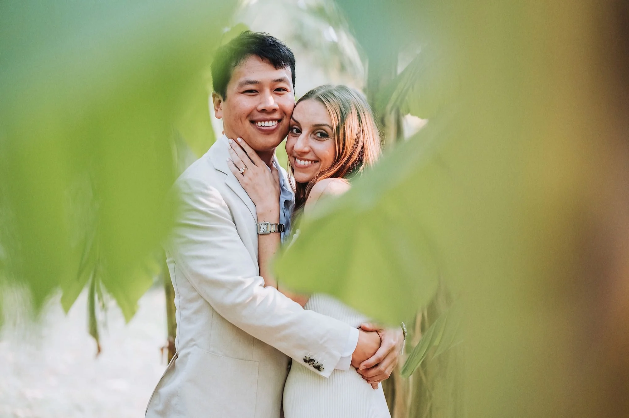 Francesca & George's Duke Gardens Engagement | John Branch IV Photography