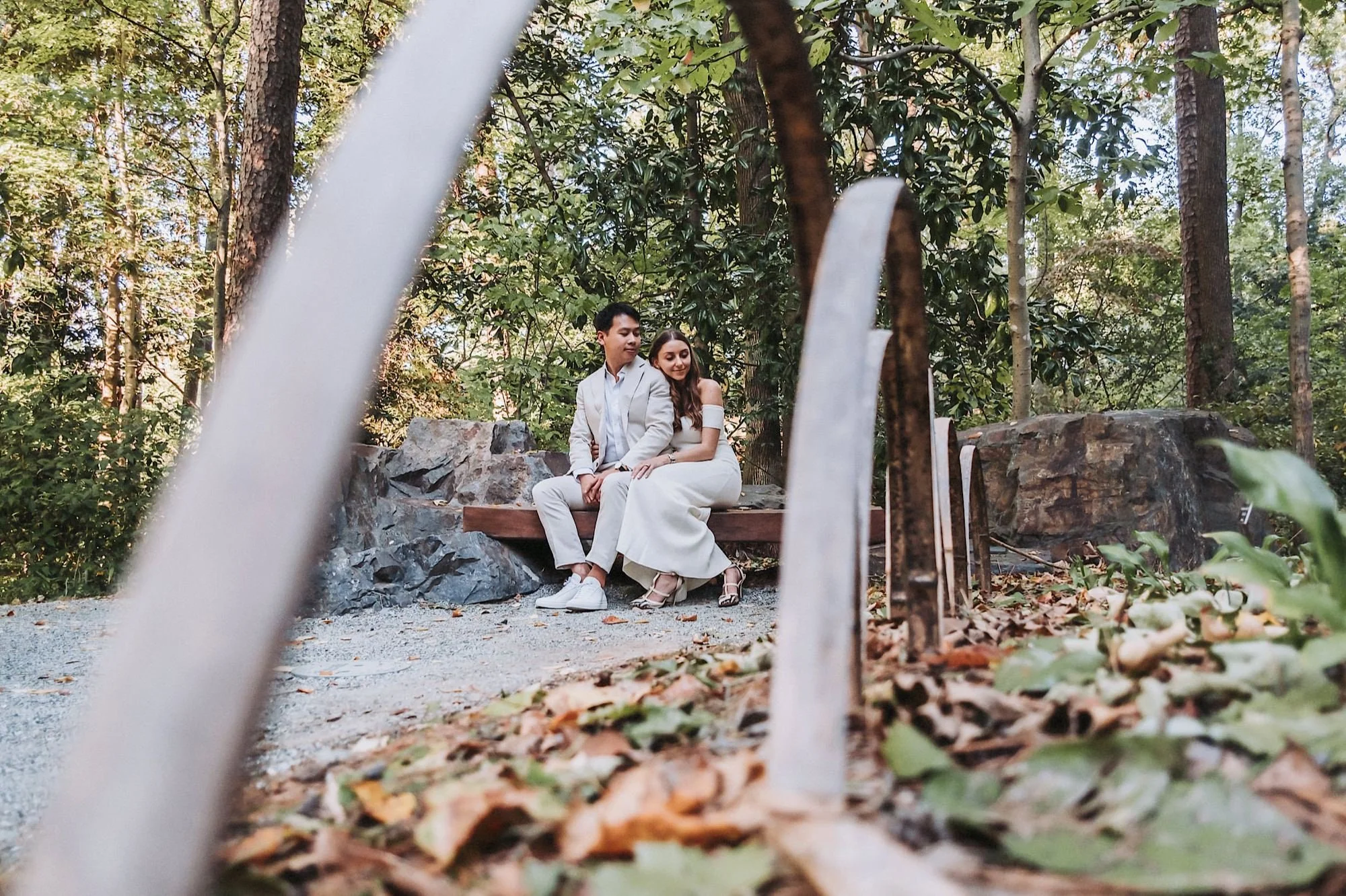 Francesca & George's Duke Gardens Engagement | John Branch IV Photography