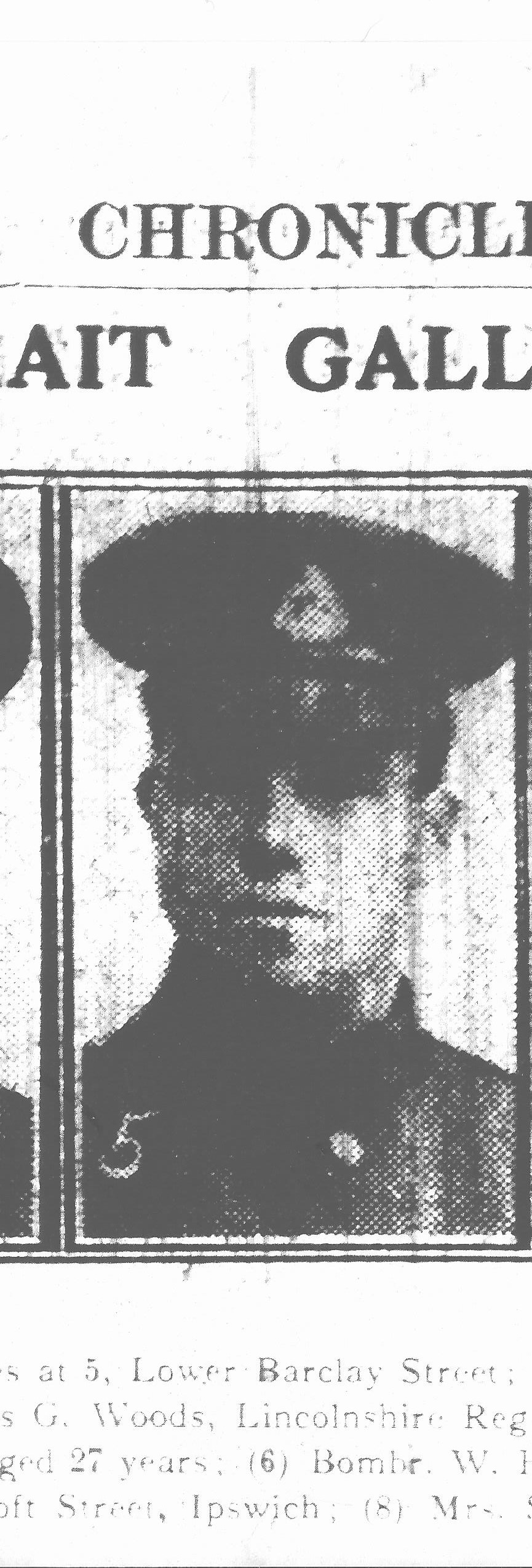 CODLING Charles Henry — Hadleigh Great War Centenary Project