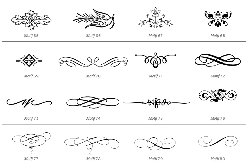 monograms & motifs — Print for Love Letterpress