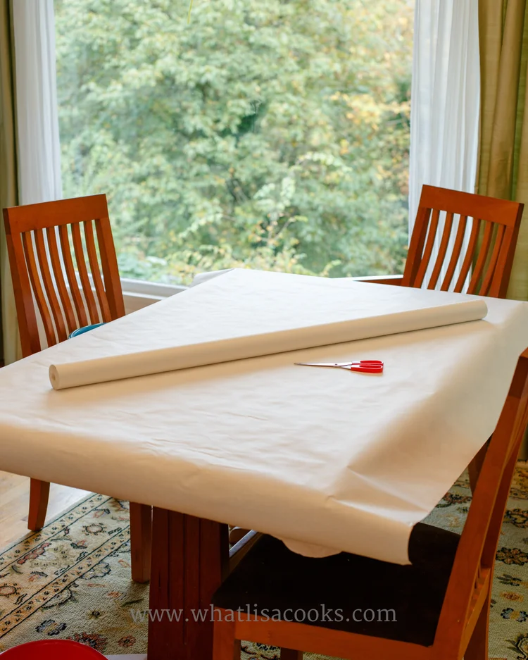 Kid Created Table Cover — What Lisa Cooks