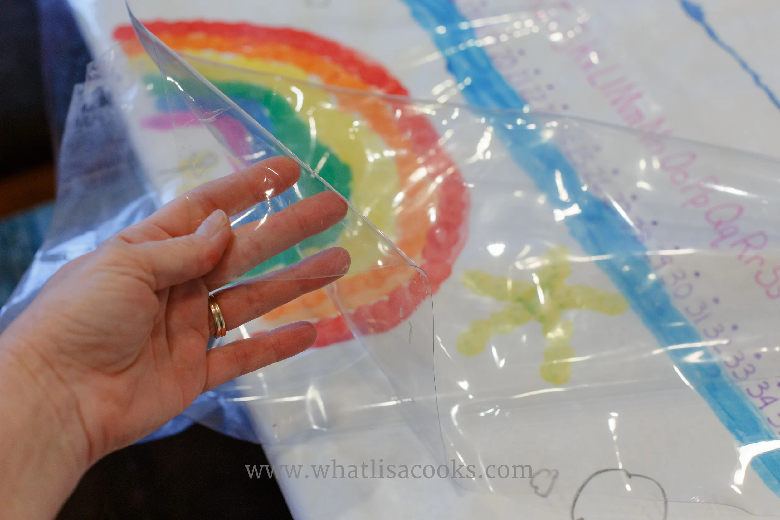 Kid Created Table Cover — What Lisa Cooks