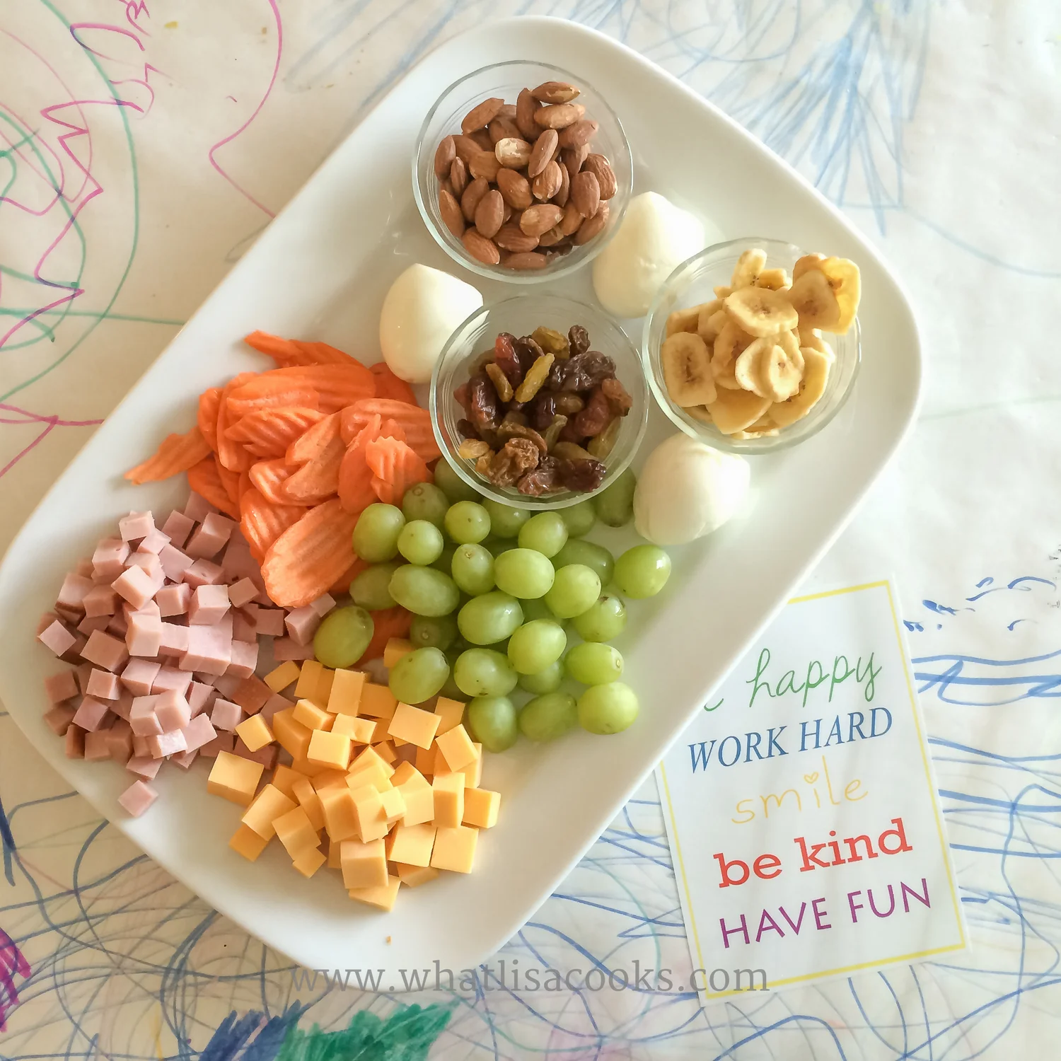 Easy and Healthy "You Choose" Lunch Platter — What Lisa Cooks