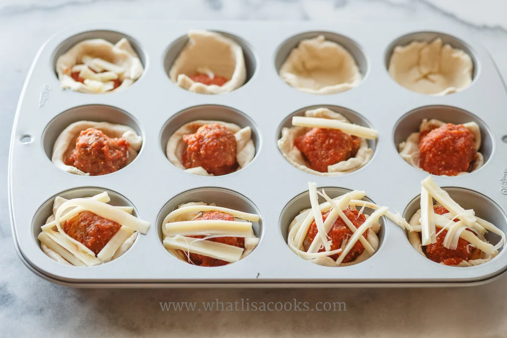 Pizza Muffins and Meatball Muffins!! — What Lisa Cooks
