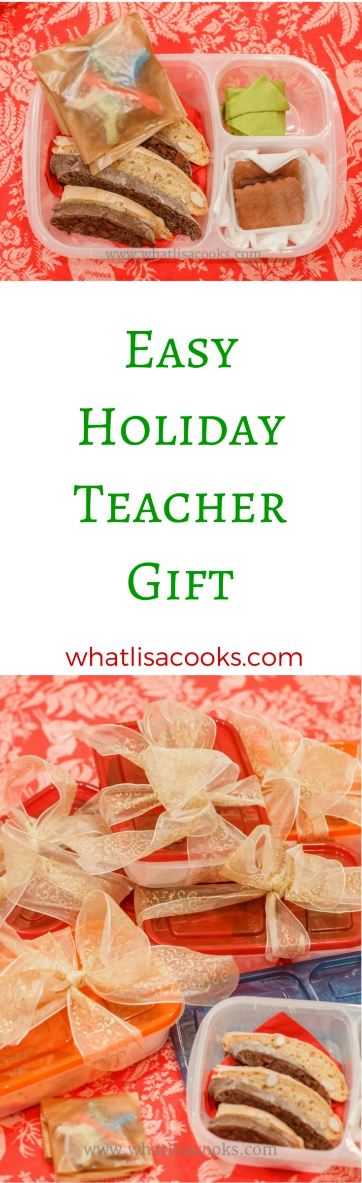 Easy Holiday Teacher Gifts — What Lisa Cooks
