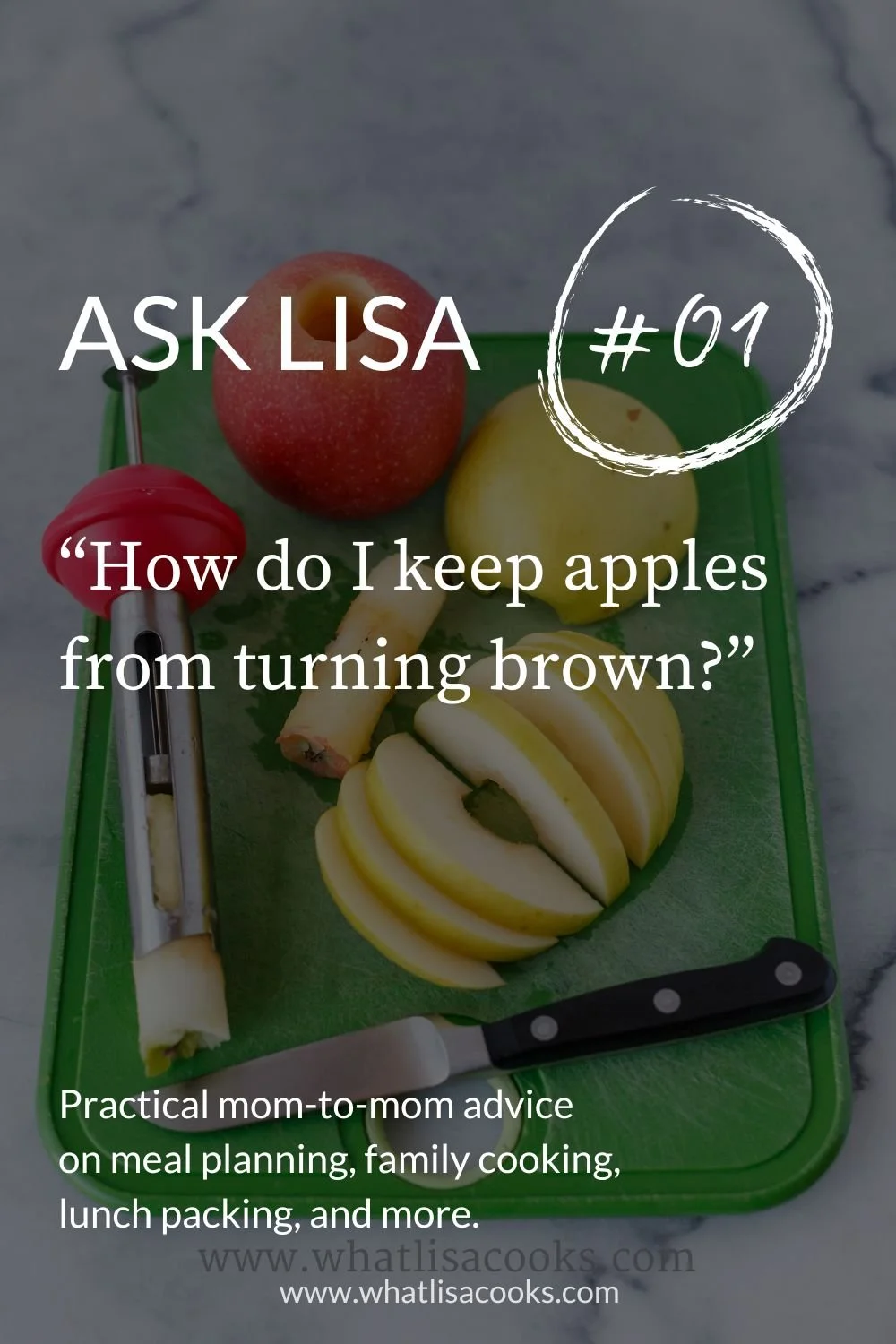 Ask Lisa: #01 — What Lisa Cooks