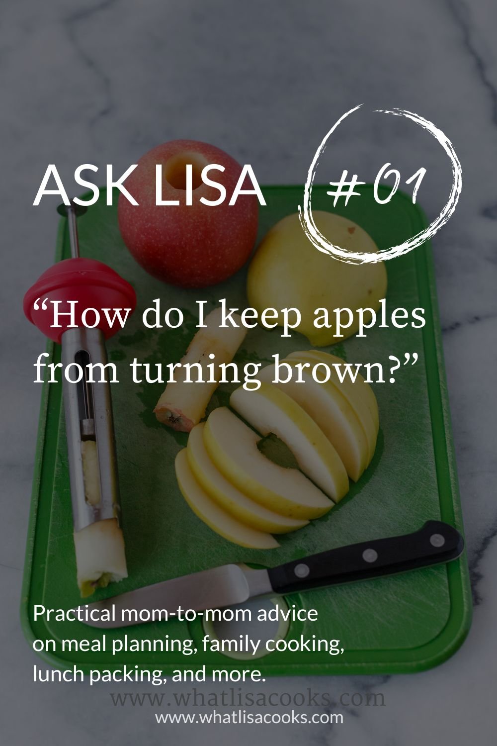 Ask Lisa: #01 — What Lisa Cooks
