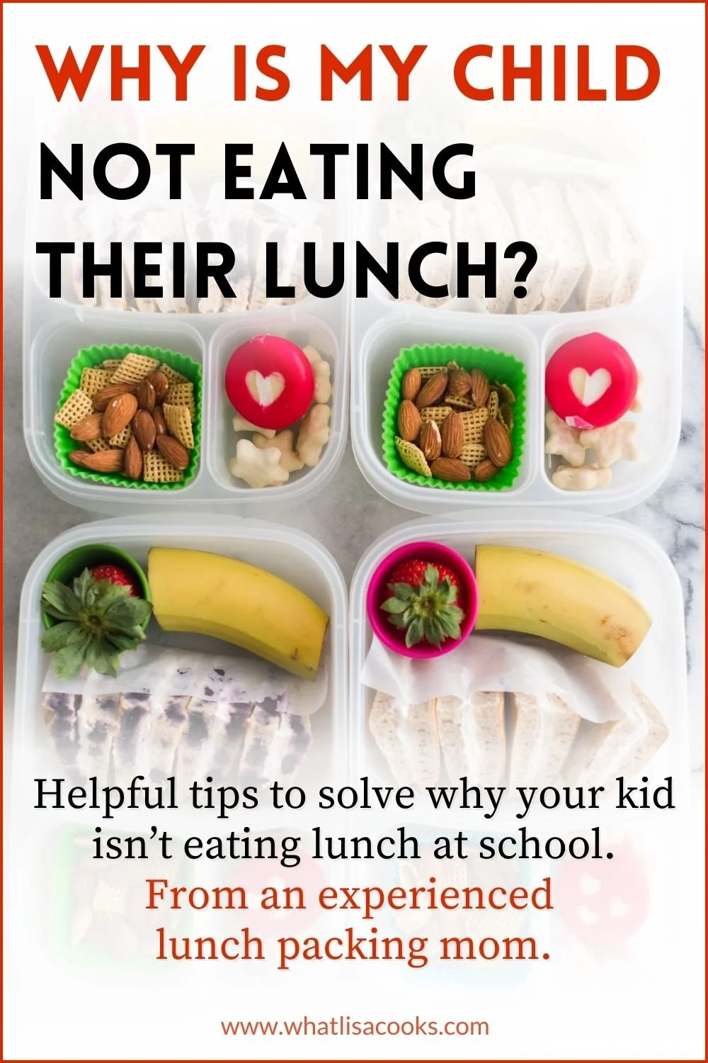 How to Get Kids to Eat Their Lunch — What Lisa Cooks