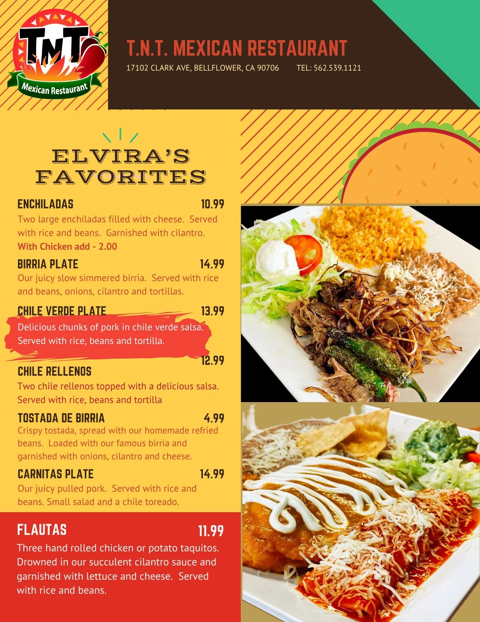 TNT MEXICAN RESTAURANT