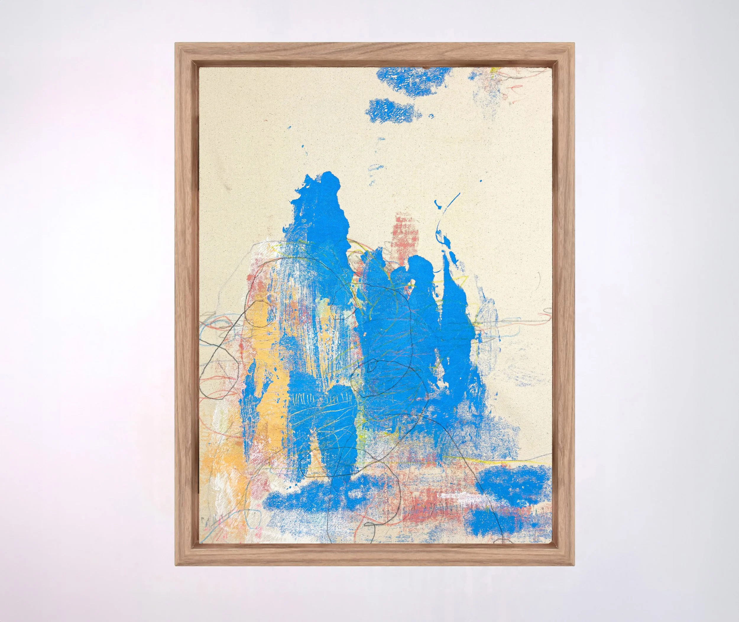 Works on Canvas by American Abstract Artist Ty Nathan Clark. — TY ...