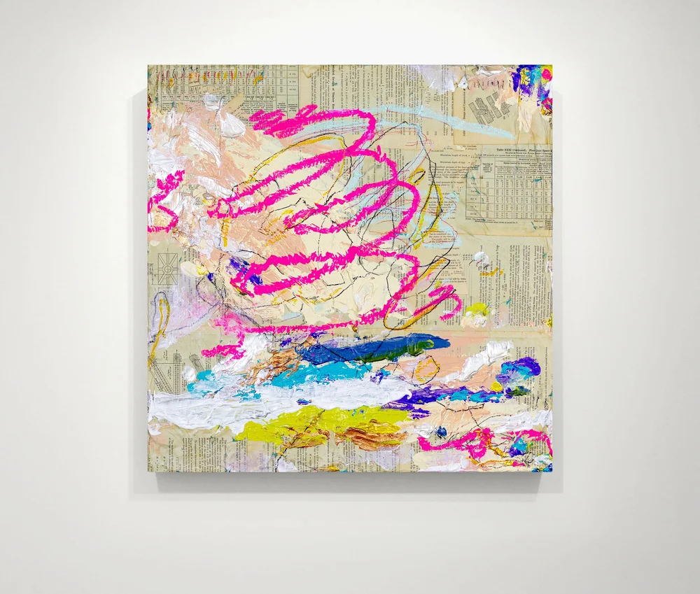 Works on Canvas by American Abstract Artist Ty Nathan Clark. — TY ...
