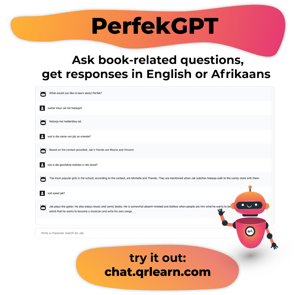 Perfek deur Jaco Jacobs Chapter Summaries — qrlearn