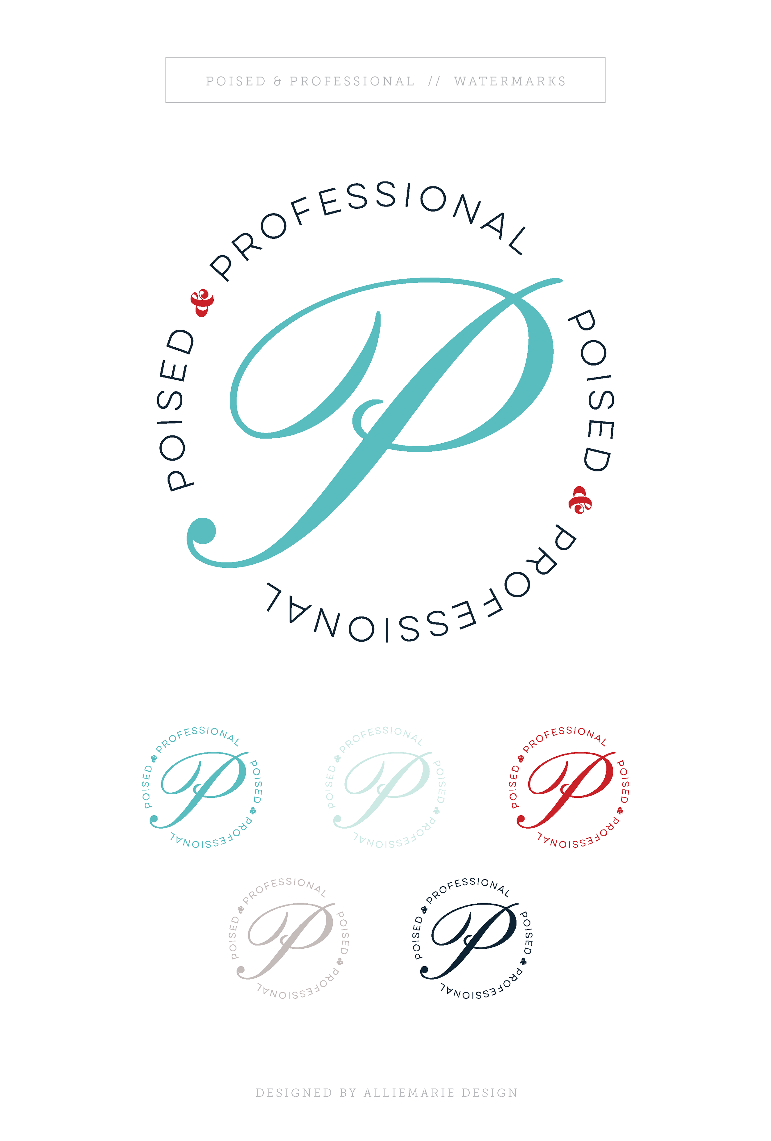 Brand Reveal: Poised & Professional — AllieMarie Design