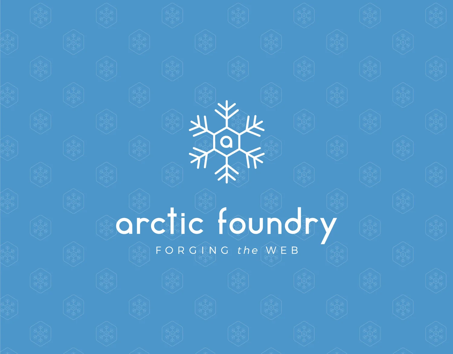 Arctic Foundry Web Development Branding — AllieMarie Design