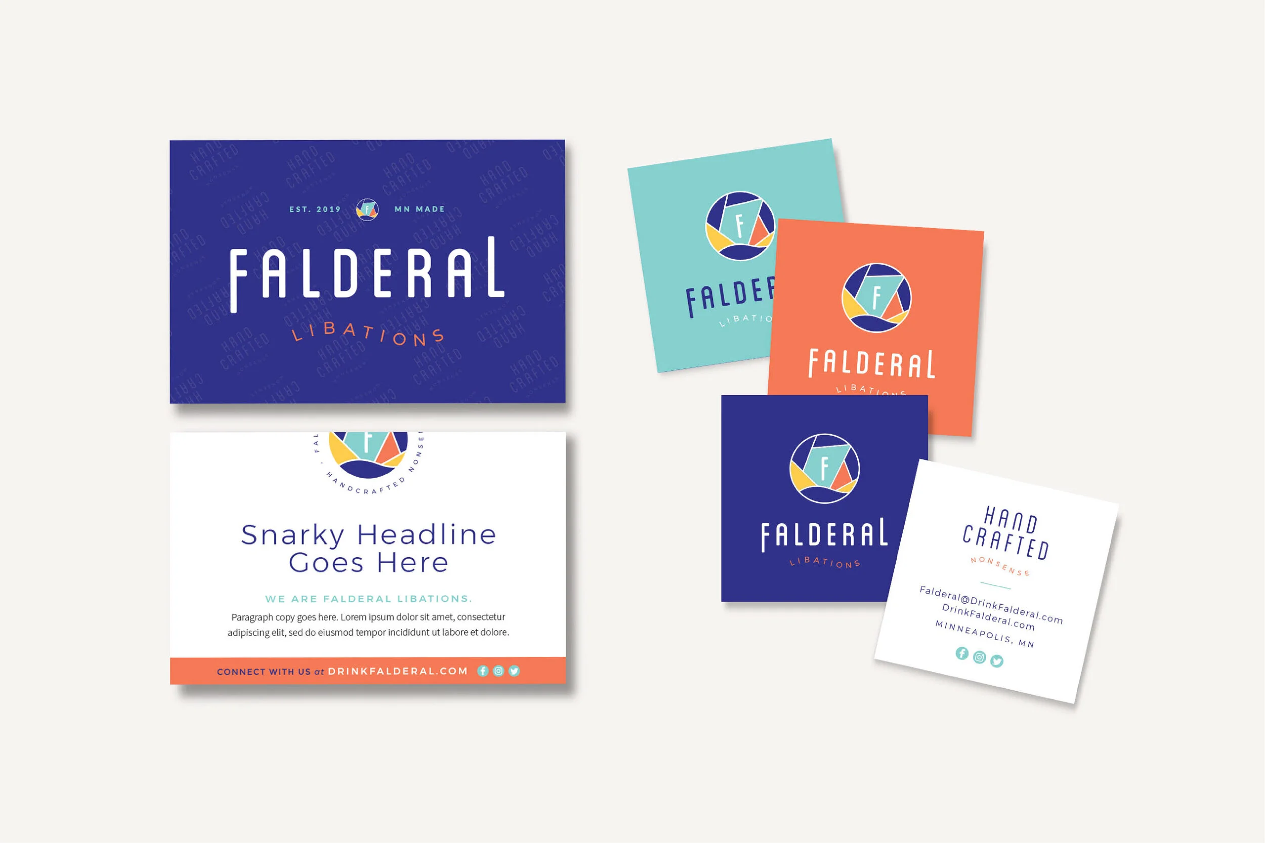 Falderal Libations — AllieMarie Design