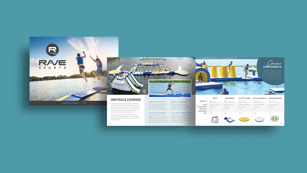 RAVE Sports Rebrand Case Study — AllieMarie Design
