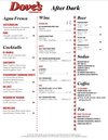 Menu — Dove's Luncheonette Chicago