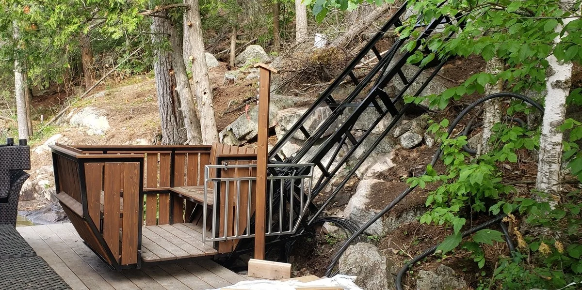 All Our Lifts — Inclined Elevation