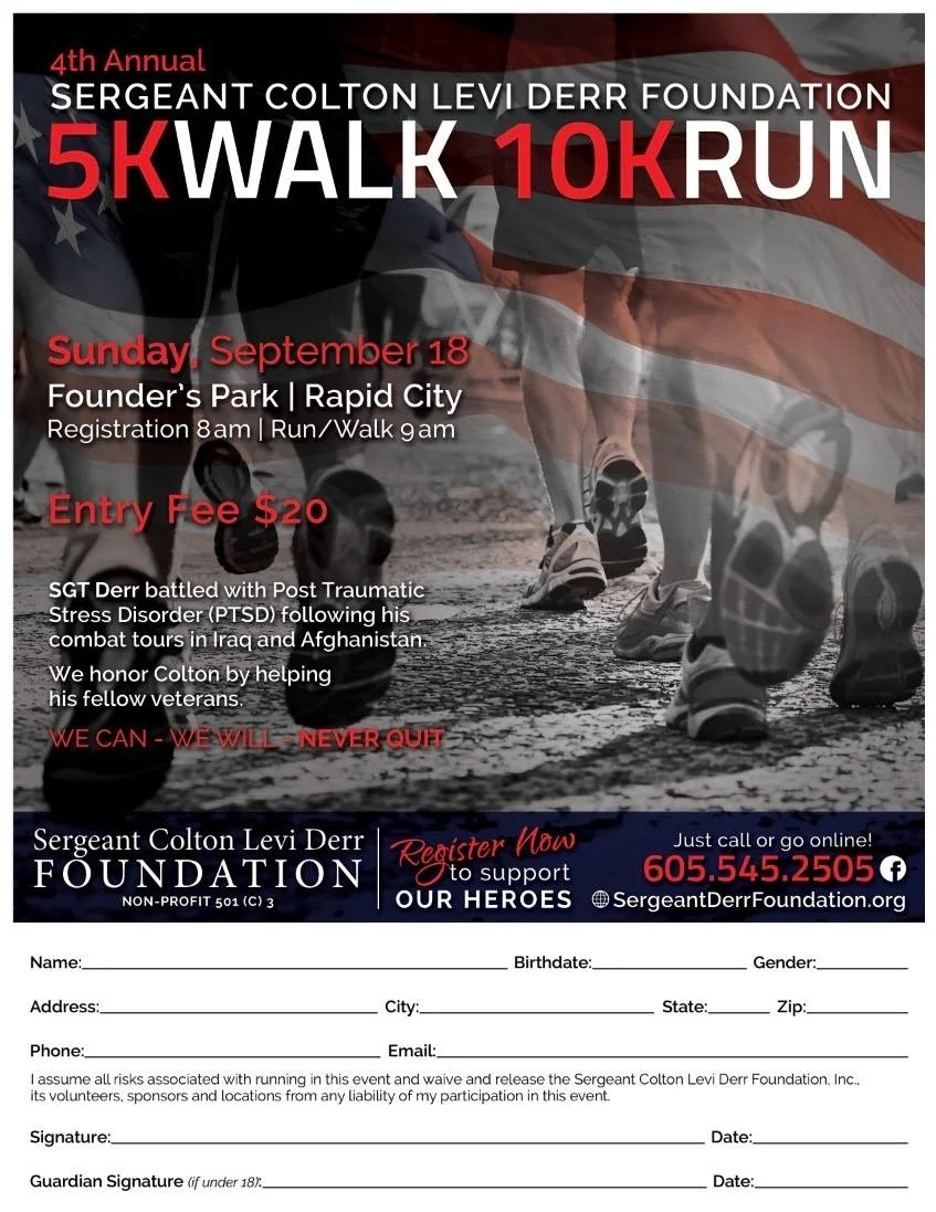 Events — Sergeant Colton Levi Derr Foundation