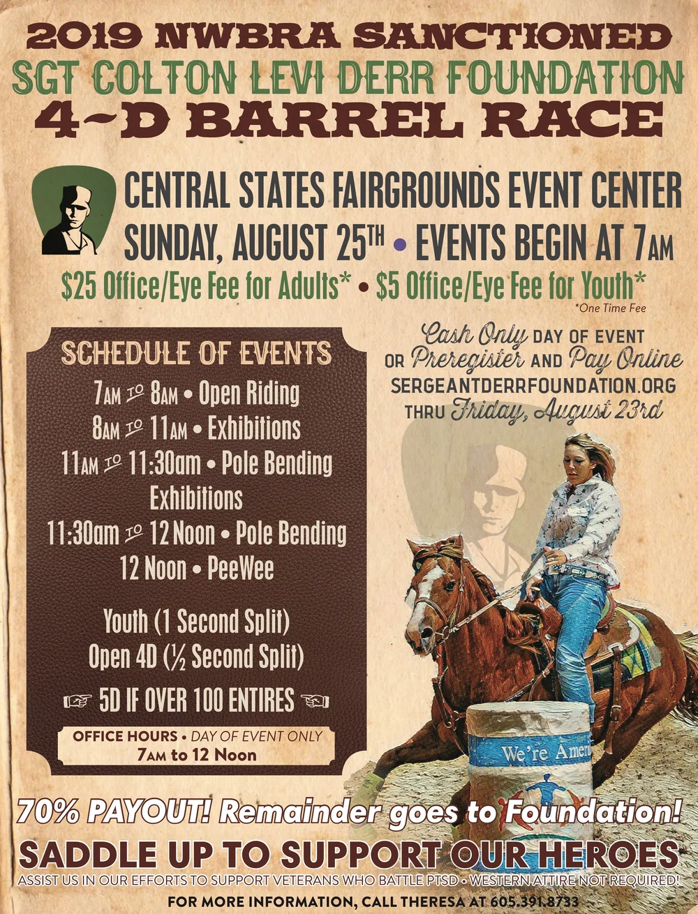 4D Barrel Race - Event Center / Central States Fairgrounds / Rapid City ...