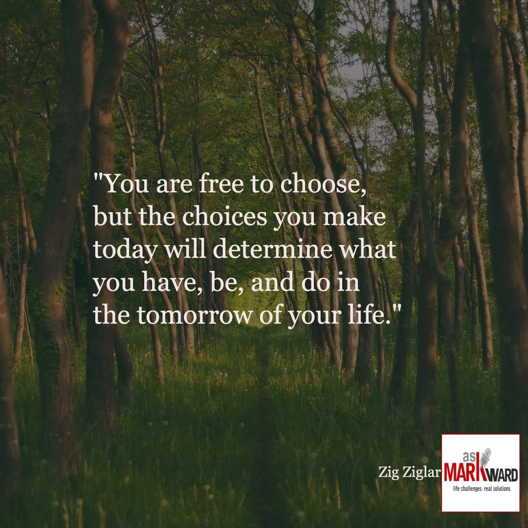 Choose your Course. — Ask Mark Ward