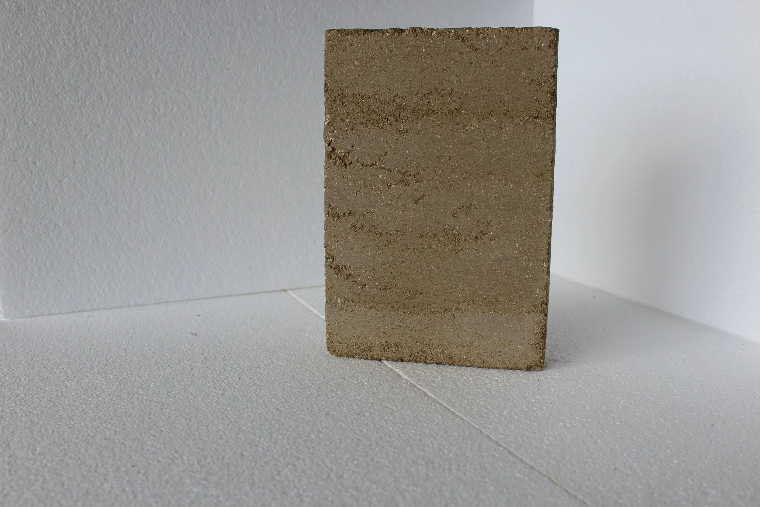 Mini 5" x 6" Rammed Earth Sample
