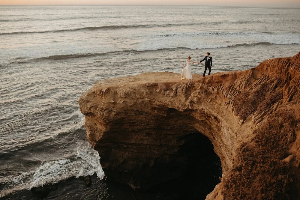 Luscomb's Point Elopement. San Diego, CA | Cassandra & Ryan Luxury ...