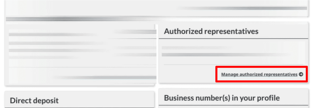 How to Access My Business Account and Authorize a Representative with ...
