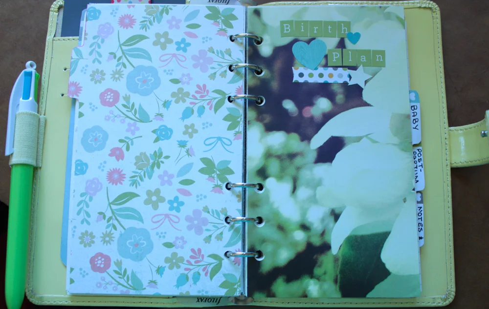 How to Make a Baby Planner — Michelle Locke