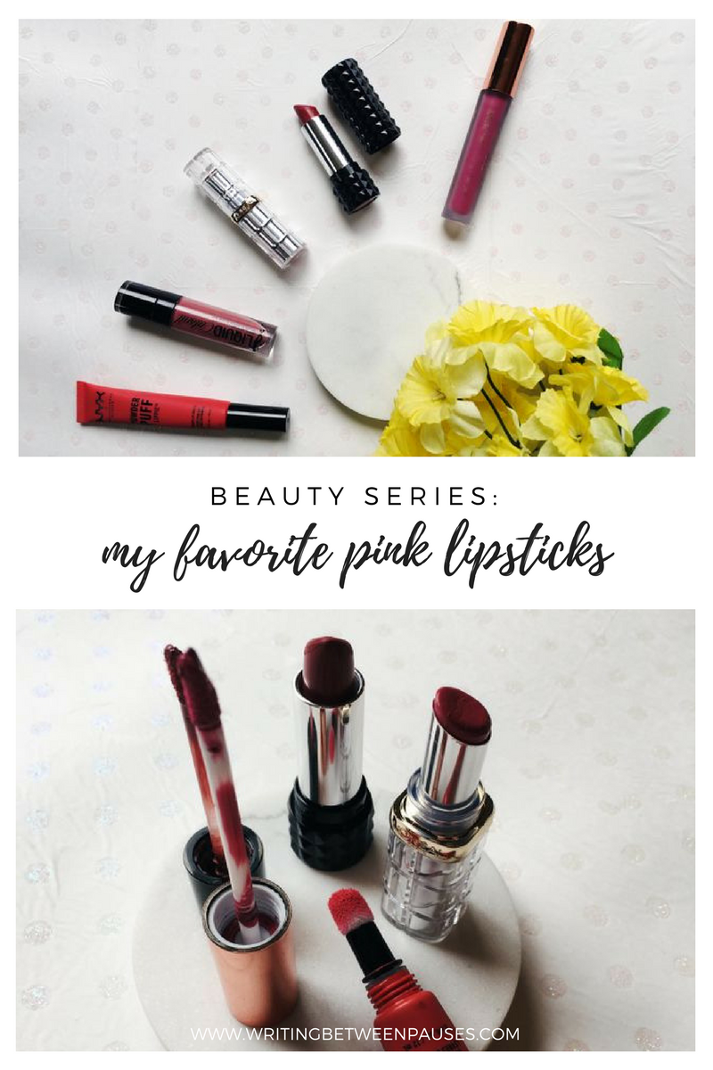 Beauty Series: My Favorite Pink Lipsticks — Michelle Locke