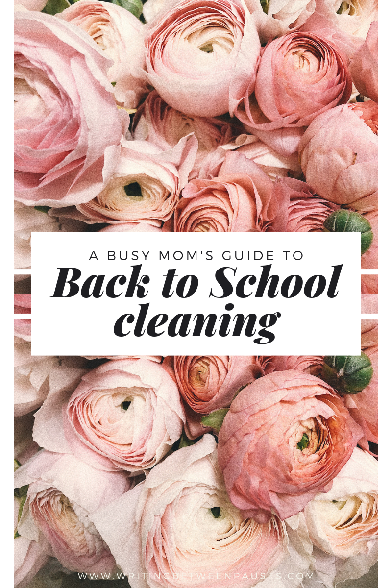 A Busy Mom's Guide to Back to School Cleaning (+ Free Checklist ...
