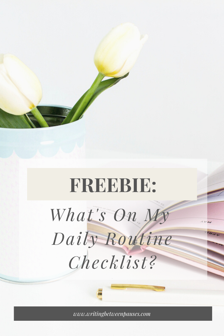 What's On My Daily Routine Checklist? — Michelle Locke