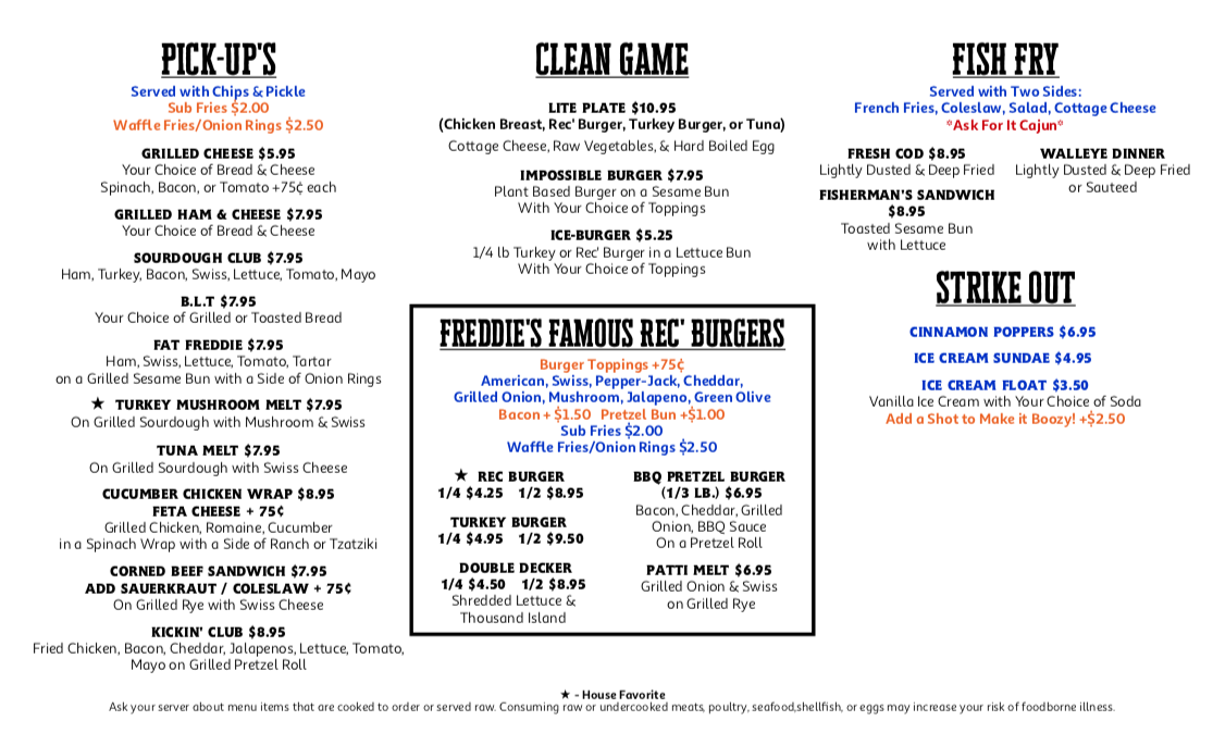 Our Menu — The Rec Bowl