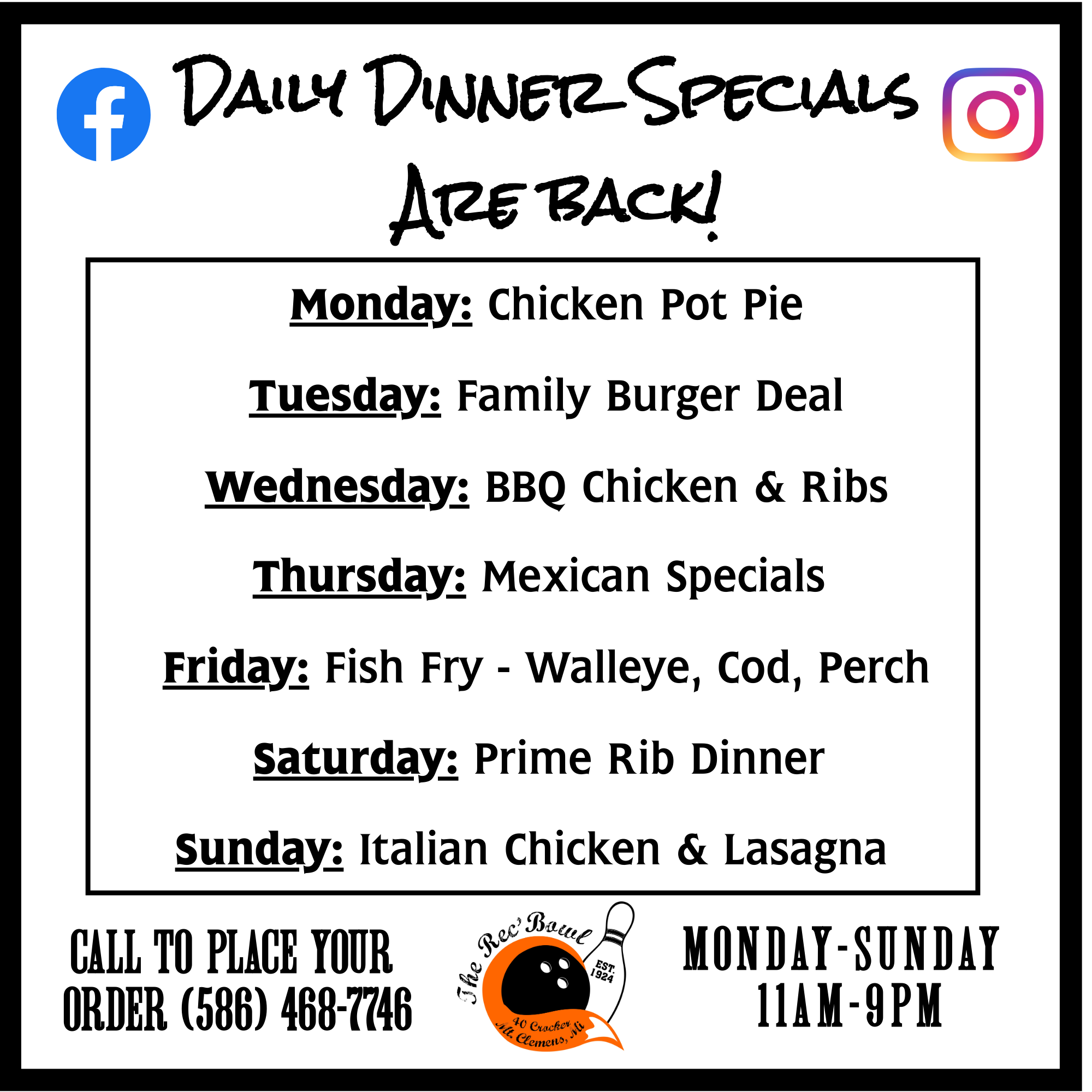 Our Menu — The Rec Bowl