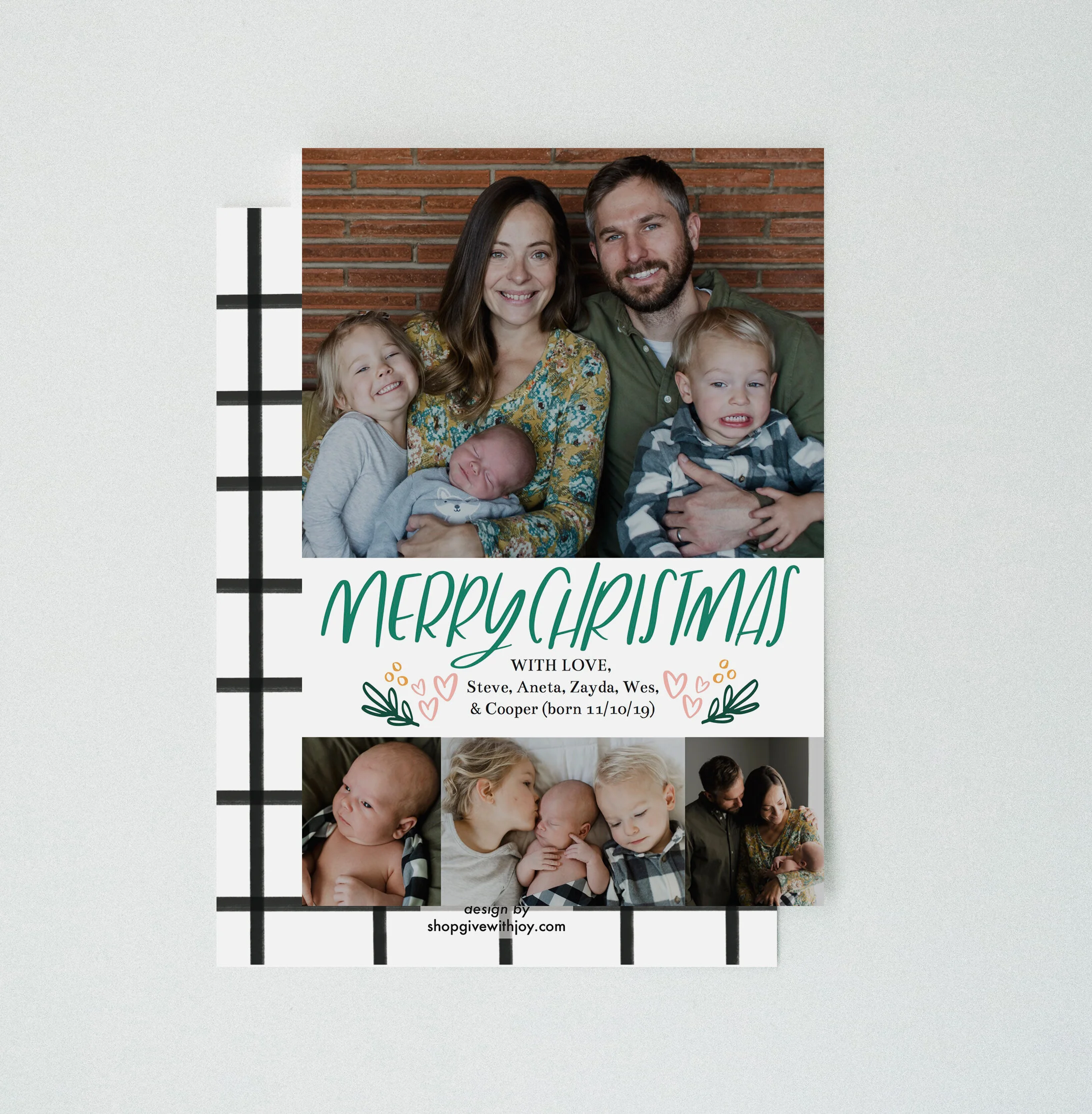 Christmas Photo Cards — give with joy