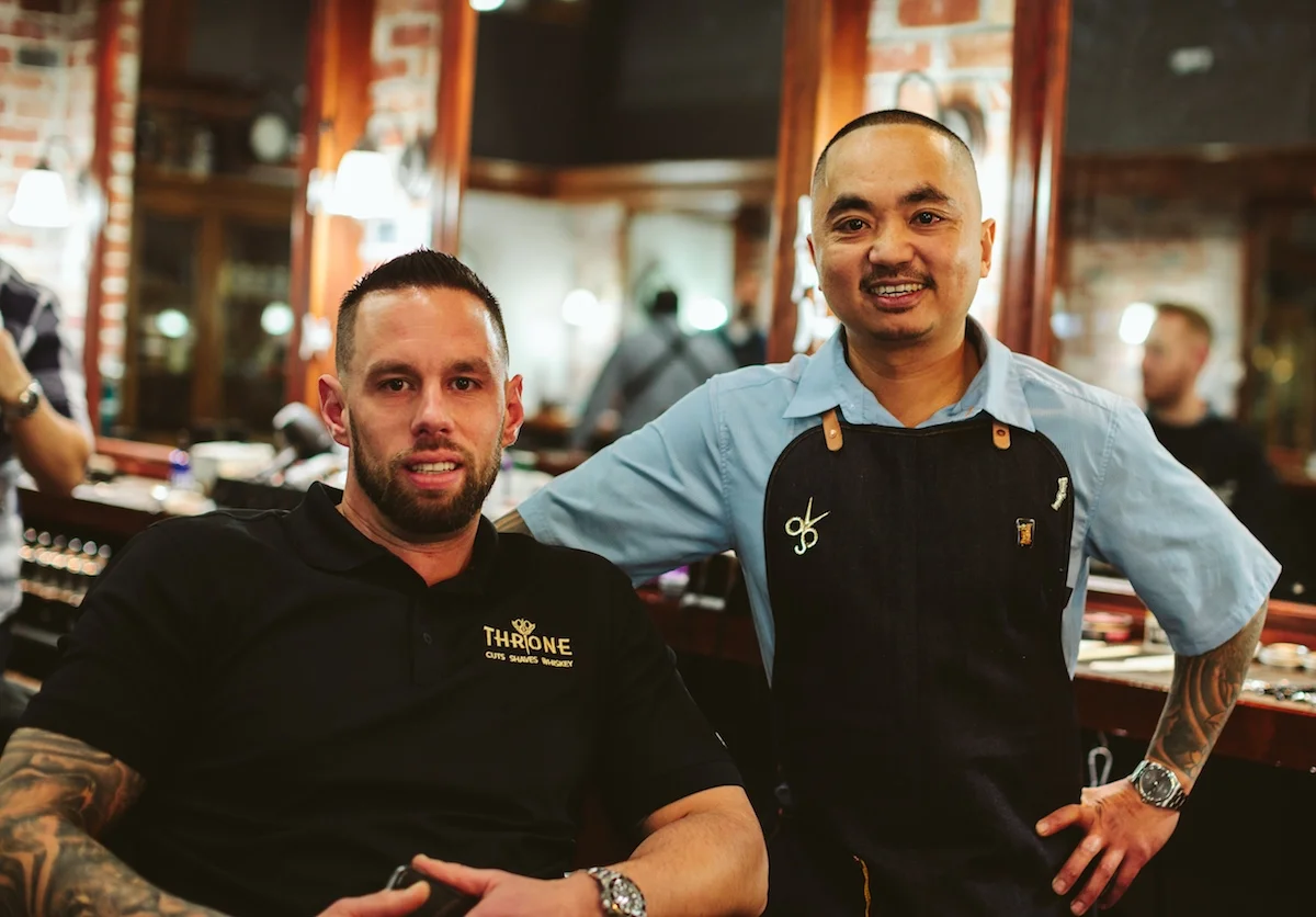 Throne Traditional Barbershop · Top-shelf Haircuts, Shaves & Booze ...