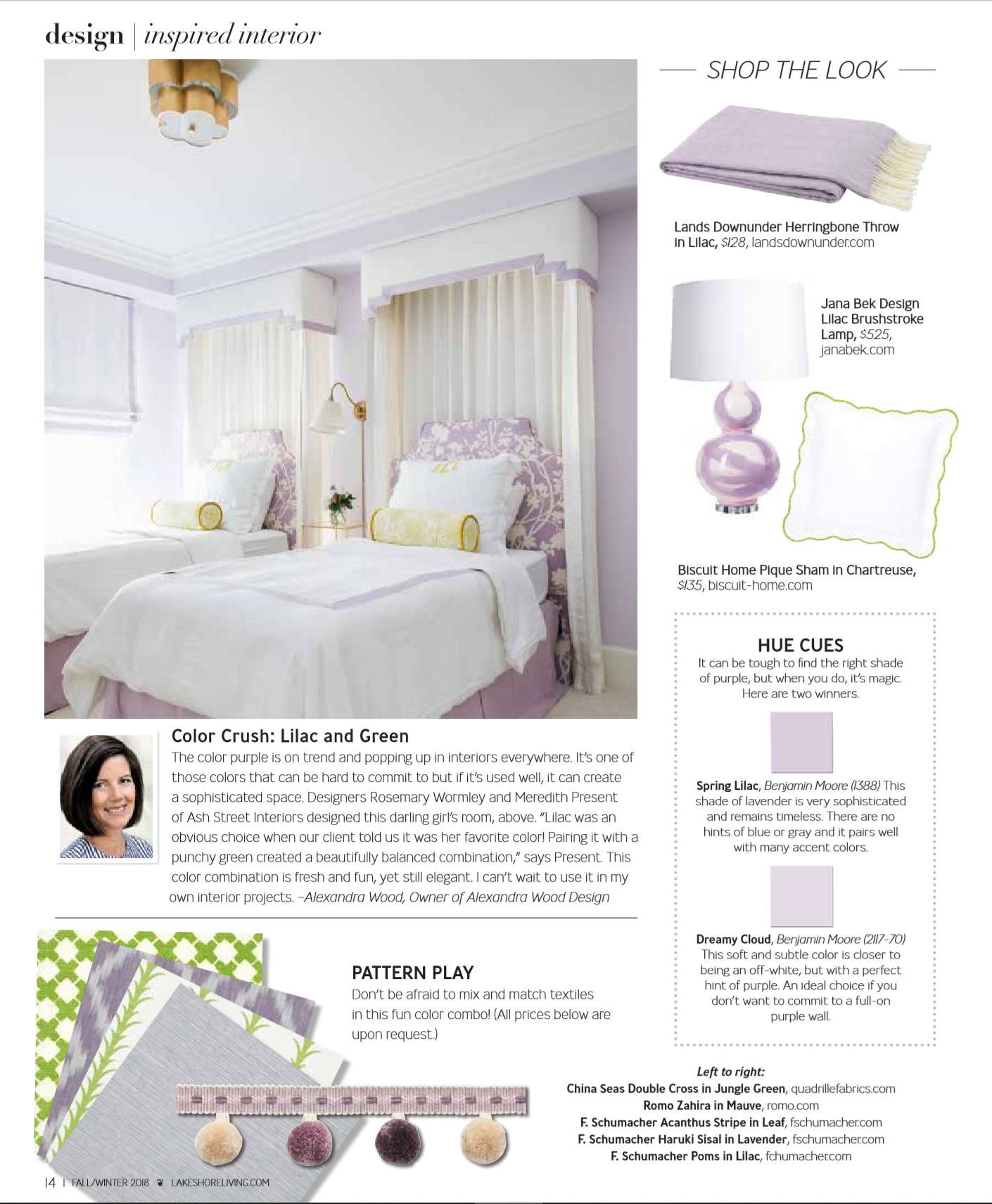 Lakeshore — Alexandra Wood Design