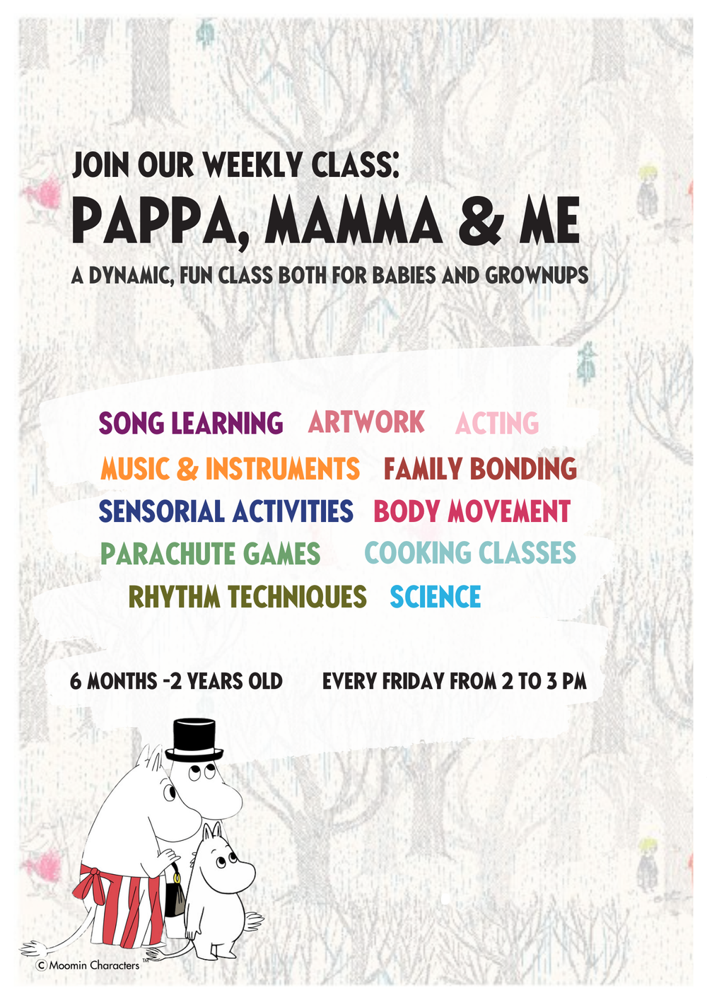 Mamma, Pappa & Me Class — Moomin International Kindergarten
