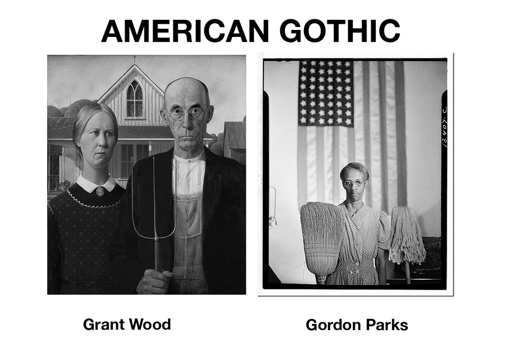 Gordon Parks American Gothic
